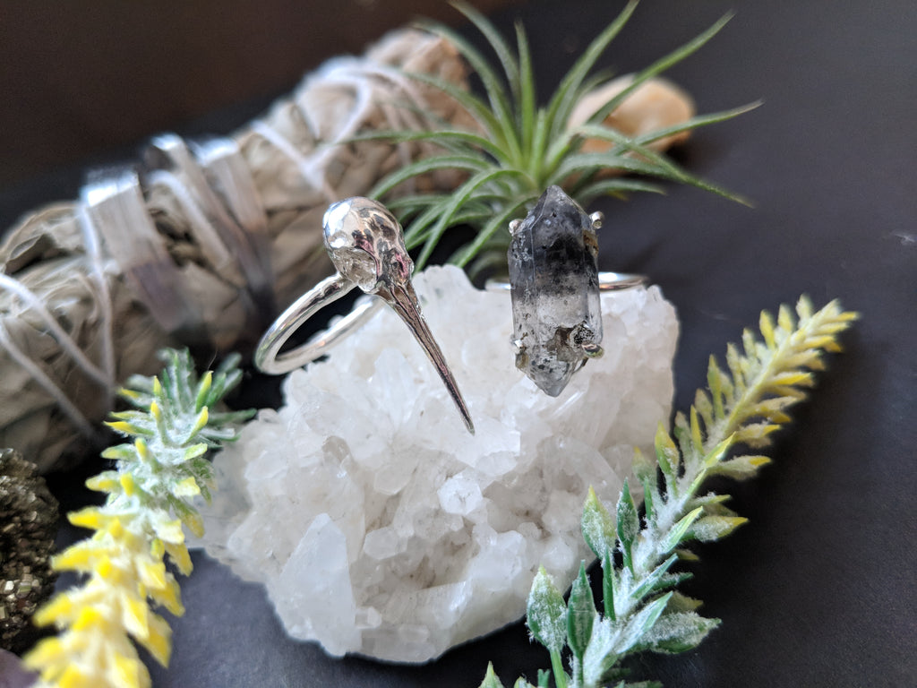 Hummingbird Skull Ring – Worn By Warriors